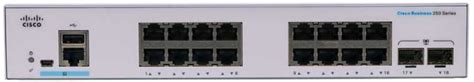 Cbs250 16t 2g Cisco Switch 16 Portas Lan Gigabit E 2 Sfp