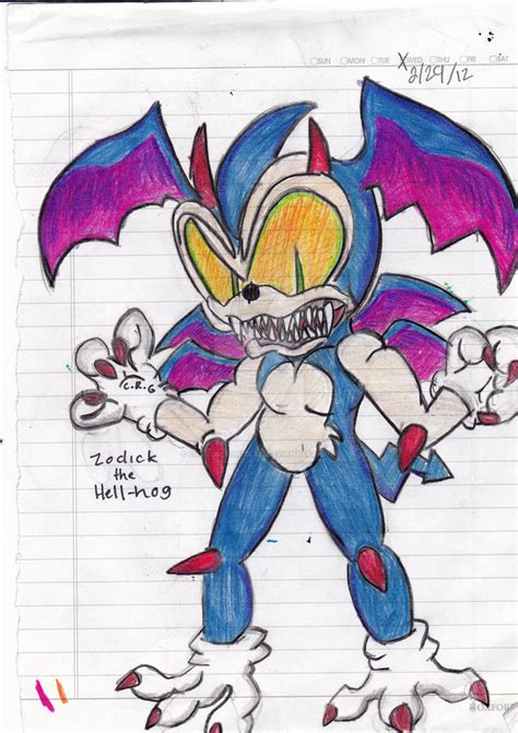 Zodick The Hell Hog By Crystalsonicfan On Deviantart