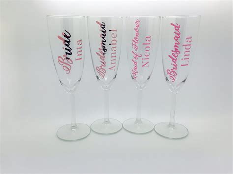 Personalised Champagne Glasses Customise Online Visit Our Site
