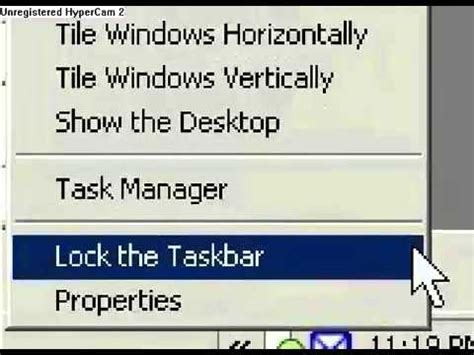 Lock The Taskbar YouTube