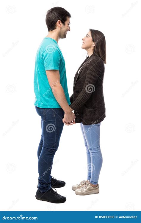 Cute Couple Holding Hands