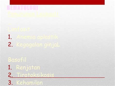Hematologi Hemaglobin Ppt