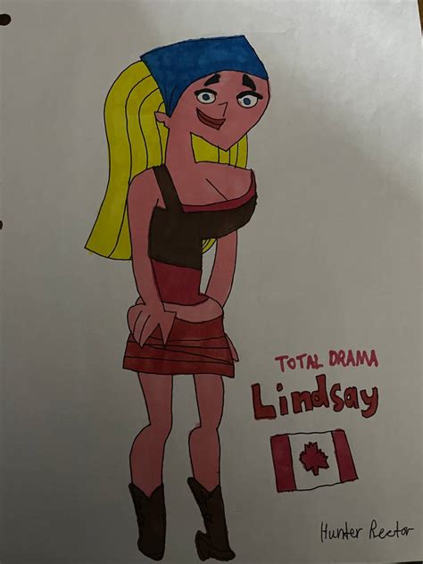 My Drawing Of Lindsay Total Drama By Pandafan1999 On Deviantart