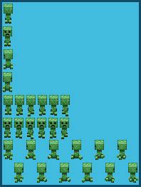 Creeper Evoland Ii Pc Computer The Spriters Resource
