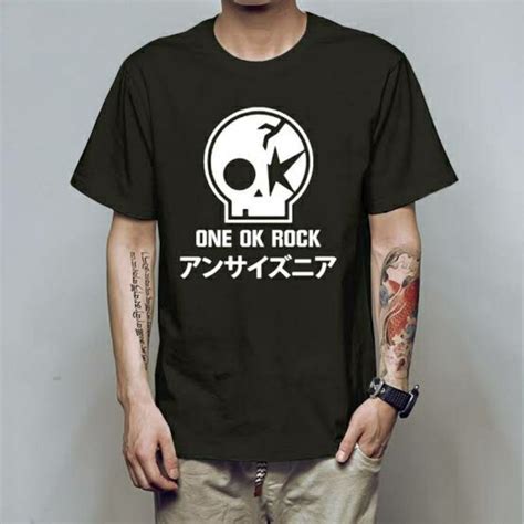 Jual M Xxxxxl6xl Kaos One Ok Rock Band Jepang Kaos Japanese Bigsize