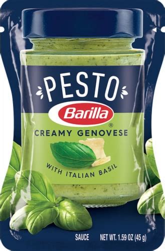 Barilla Creamy Genovese Pesto Sauce 1 59 Oz Kroger
