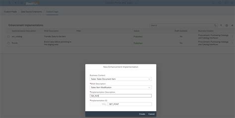 SAP ABAP Central SAP S HANA Cloud Extensibility Engraving Sample Scenario Technical Setup