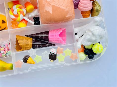 Halloween Playdough Sensory Kit Halloween Pastel Sweet Shop Etsy
