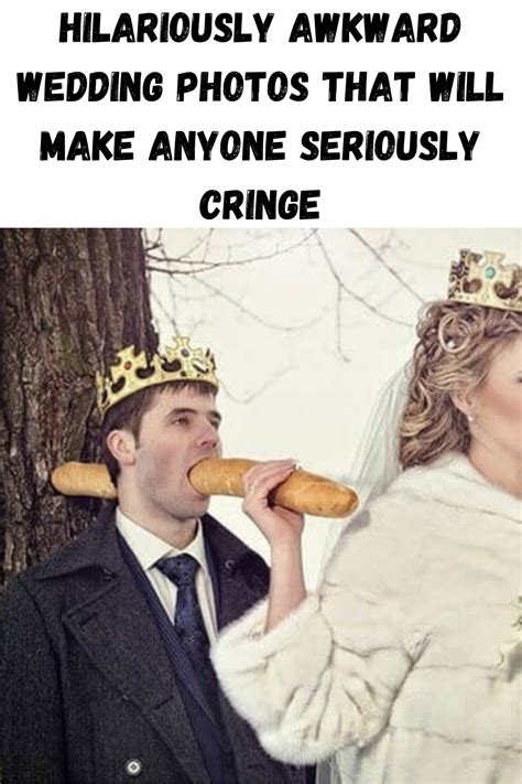 Hilariously Awkward Wedding Photos That Will Make Anyone Seriously