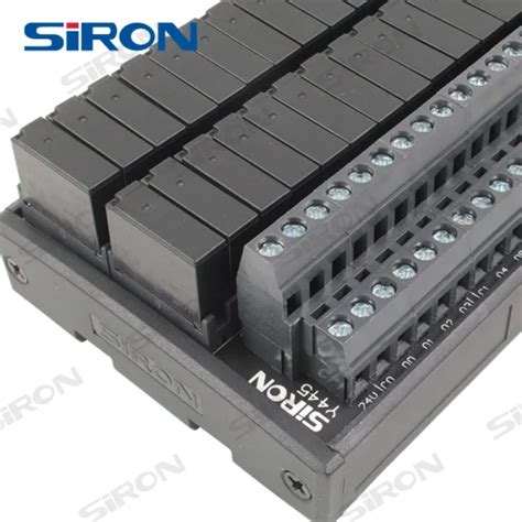 Siron Y445 PLC Relay 32 Digit Signal Relay Module Wide Base Type IDC Horn Adapter Relay And