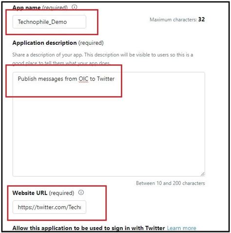Oracle Integration Cloud Oic Twitter Adapter Configuration Technophile Soa Oic Blog