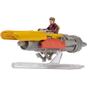Star Wars Micro Galaxy Squadron Speeder Bike With Ahsoka Tano