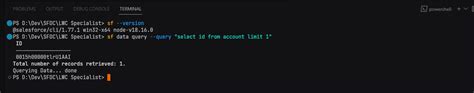The Force Data Soql Query Command Has Been Deprecated Issue 4766
