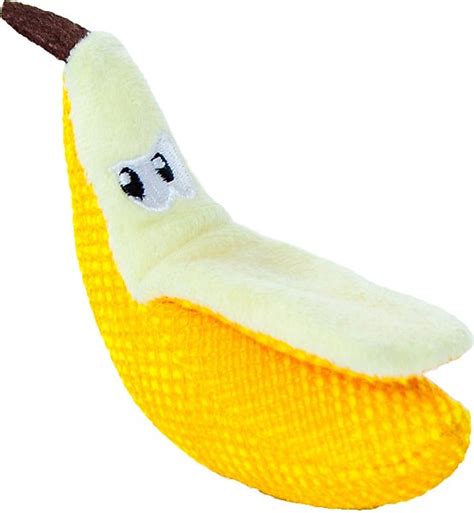 Catstages Dental Banana Cat Chew Toy With Catnip