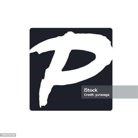 字母向量設計向量圖形及更多字母p圖片 字母p 畫筆 個性 Istock