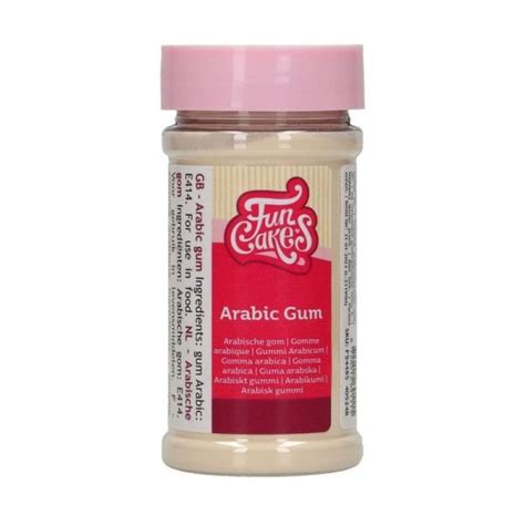 Gum Arabic Powder E414﻿ Funcakes 50g