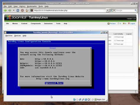 TurnKey Linux Appliance Installation And Usage Demo YouTube