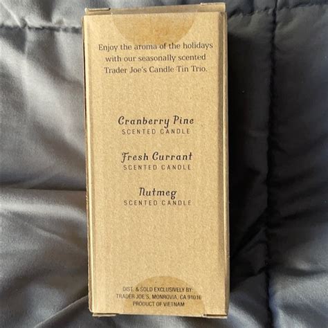 Trader Joes Accents Trader Joes Candle Tin Trio Poshmark