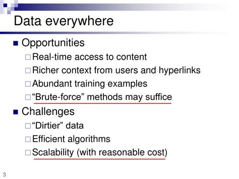 Ppt Large Scale Data Mining Mapreduce And Beyond Part 1 Basics