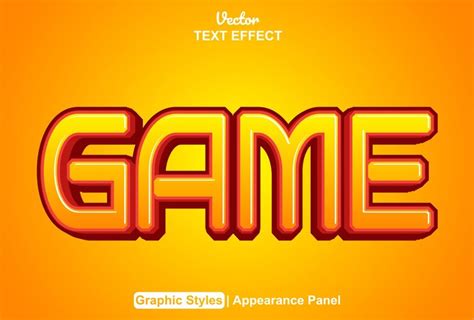 Premium Vector Game Over Text Effect With Graphic Style And Editable