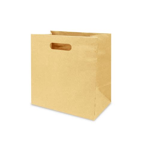 Bolsa De Papel Kraft 240 Piezas Caltom Boutique Mediana Troquelada