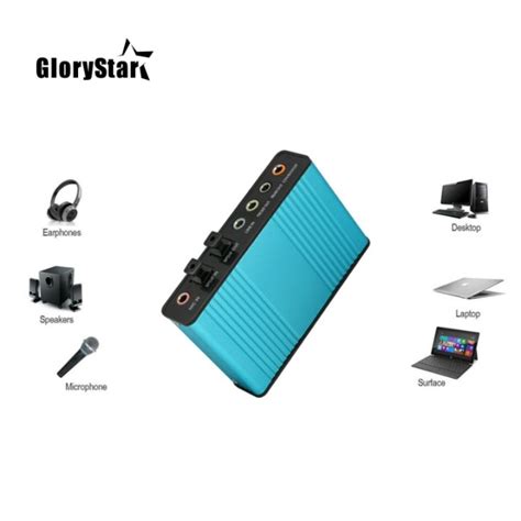 Usb 5 1 Channel External Optical Audio Sound Card 6 Aliexpress