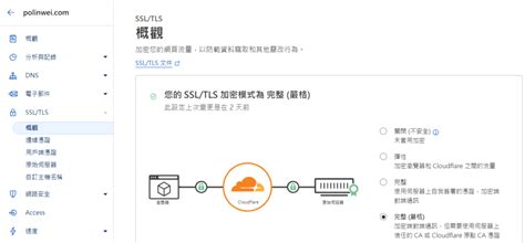 使用 cloudflare 的ssl憑證並整合cdn 波林部落客