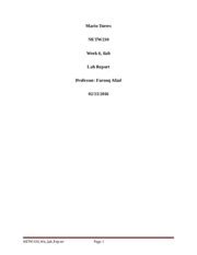 Netw W Lab Report Mtorres Mario Torres Netw Week Ilab Lab