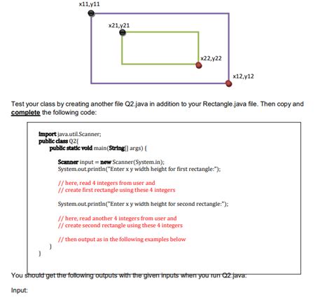 solved write a class called rectangle with the following