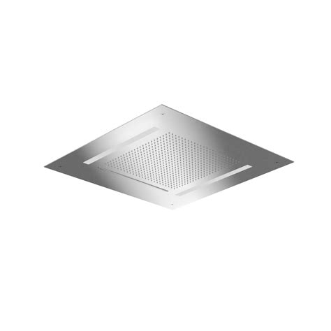 The Indra Tranquil Shower Head Recessed Dual Flow With Chromotherapy 500