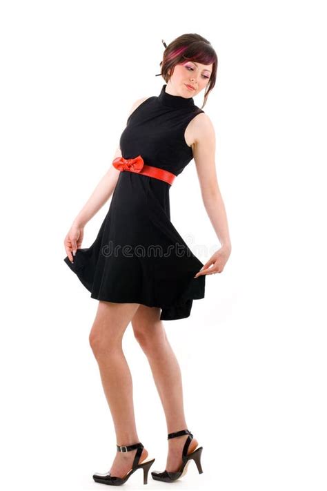 Fille Pin Vers Le Haut Sur Hauts Talons Photo Stock Image Du Japonais