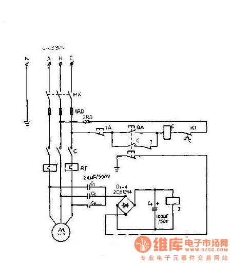 A Power Saving Three Phase Asynchronous Motor Phase Protection Device