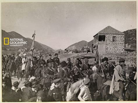 ქართველი მეომრები მცხეთასთან 1921 წლის 25 თებერვალი Gmas Ge