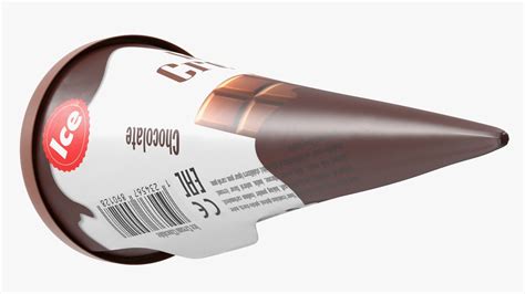 Cone Ice Cream With Cap Mockup Chocolate 3d Model 29 3ds Blend