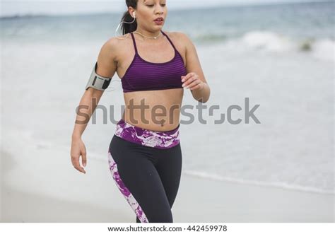 Fitness Woman Finishing Work Out By Stock Photo 442459978 Shutterstock