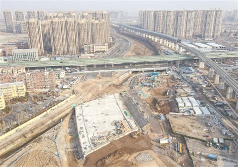 项目强省会｜济南奥体西路北延工程顺利推进 跨大辛河新建桥体浇筑完成 济南民生 舜网新闻