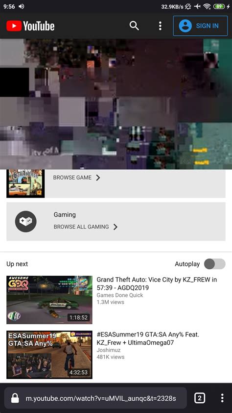 Firefox Android Youtube Video Glitchflashing Rfirefox