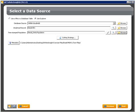 Sap Infiniteinsight Modeler Sap Community