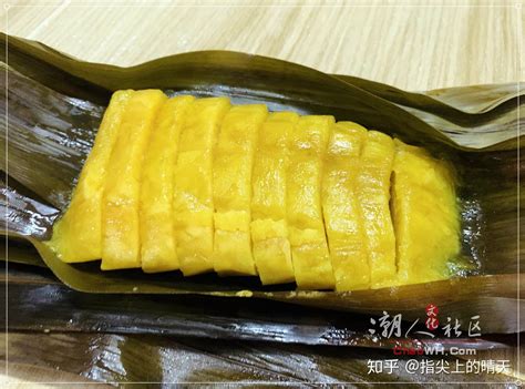 栀粽软糯清香的潮汕碱水粽 知乎