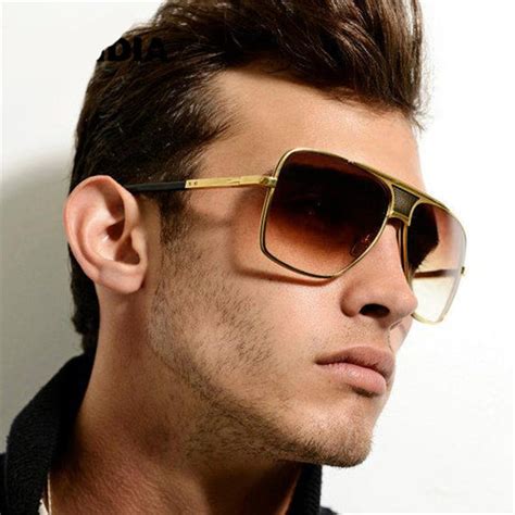 Aviator Oversized Square Men Vintage Sunglasses Fanfreakz