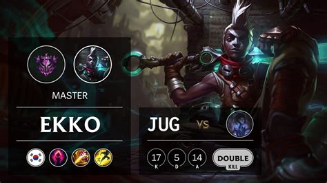 Ekko Jungle Vs Sylas Kr Master Patch 919 Youtube