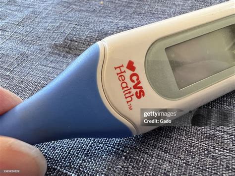 Cvs Health Brand Digital Thermometer On Light Gray Surface News