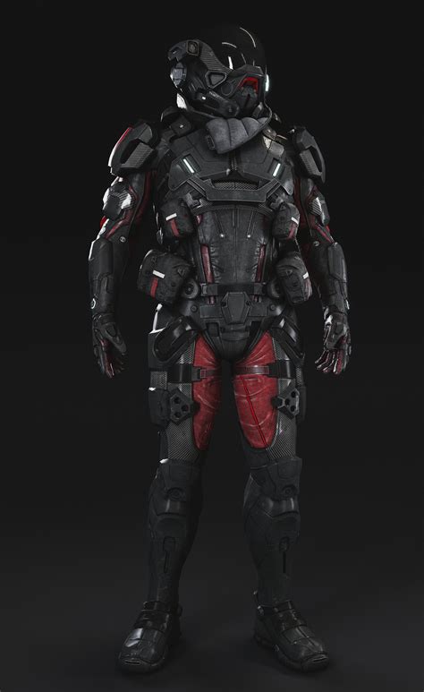 Anton Krasko Pathfinder Armor Mass Effect Andromeda