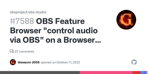obs feature browser control audio via obs on a browser source bug