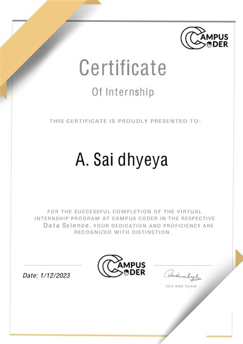 Sai Dhyeya Sai On Linkedin Datascience Internship