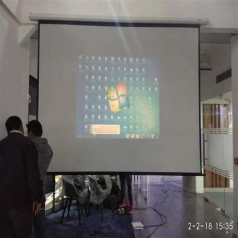 White Rear Back Projection Screen Screen Size 100 Inch At ₹ 12000