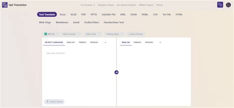 Gpt Translator Ai Powered Translation For Text Documents And More