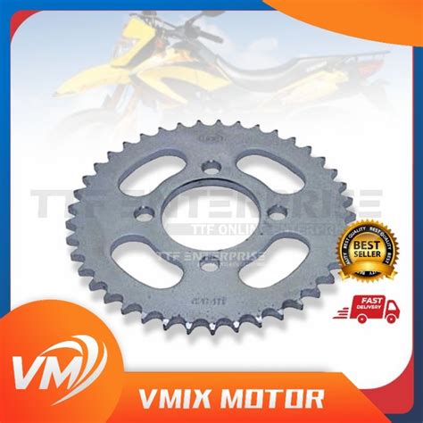 Keeway Tx200 Rear Sprocket 428 41t Shopee Malaysia