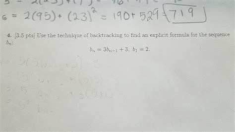solved use the technique of backtracking to find an explicit