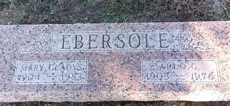 Mary Gladys Ebersole 1904 1983 Mémorial Find A Grave